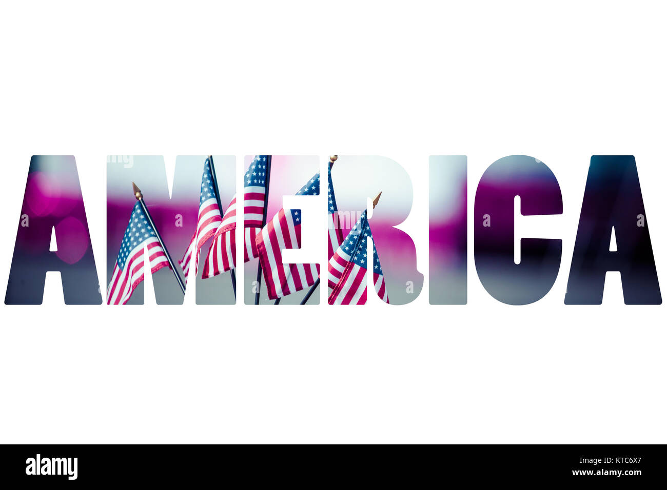 Over downtown city center Cut Out Stock Images & Pictures - Alamy