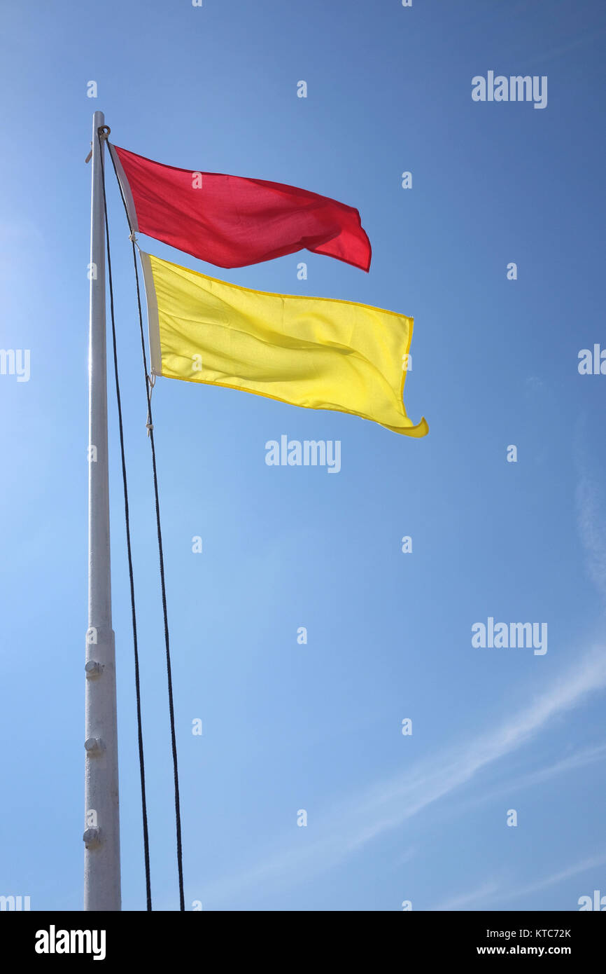 Blue flag pole firmament hi-res stock photography and images - Alamy