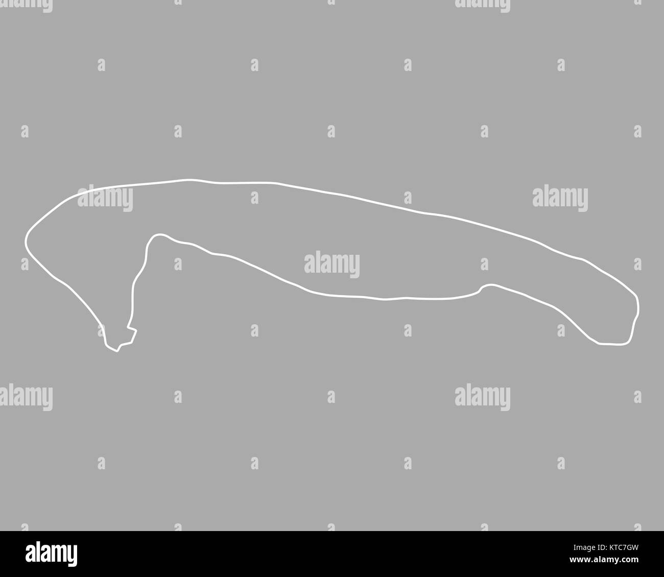 Wangerooge map hi-res stock photography and images - Alamy