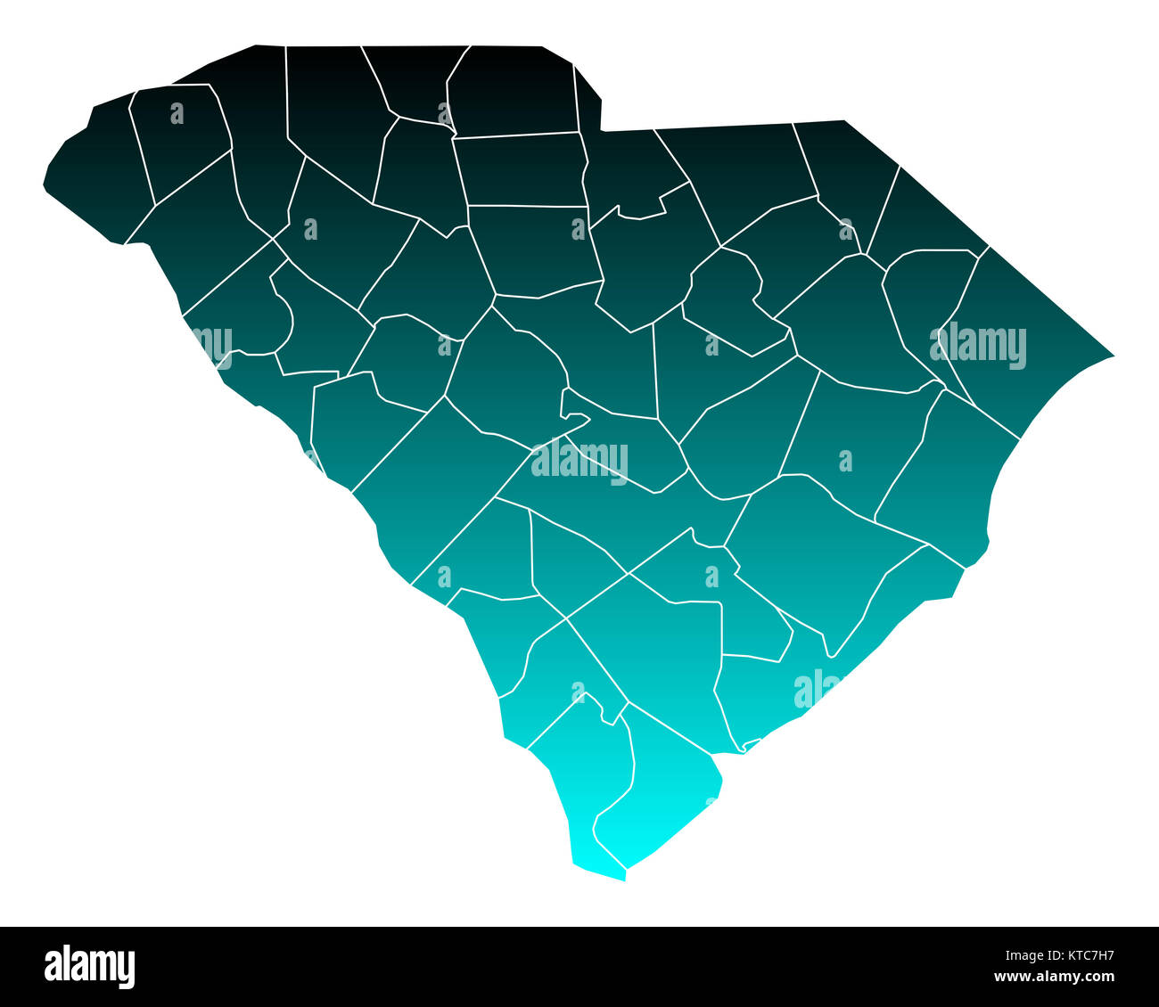 South carolina state counties hi-res stock photography and images - Alamy