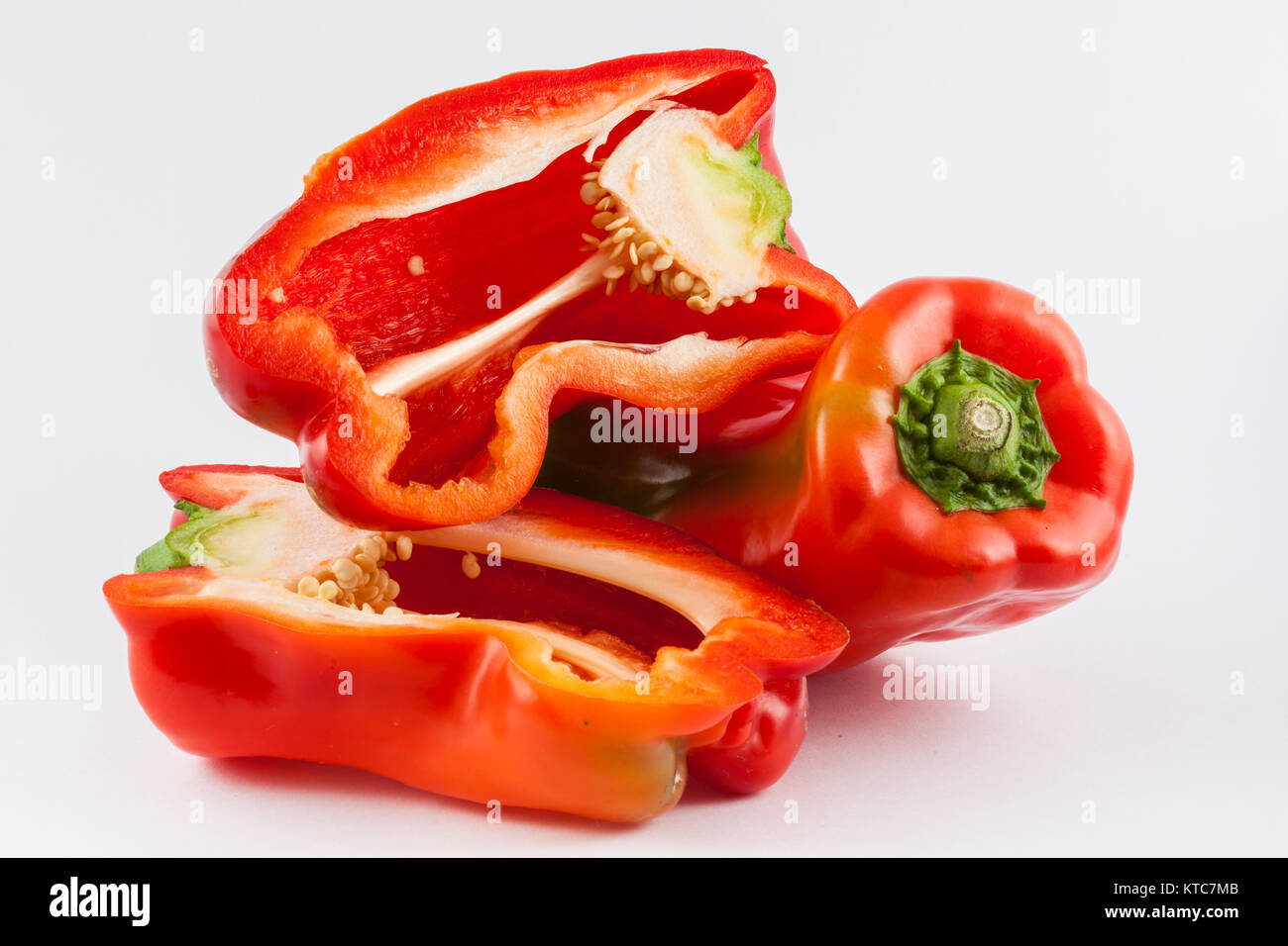 Bell pepper (Capsicum annuum Stock Photo - Alamy