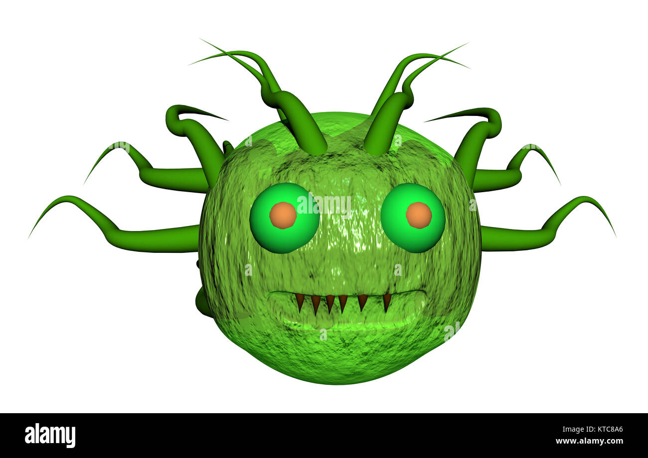 Bacteria monster hi-res stock photography and images - Alamy