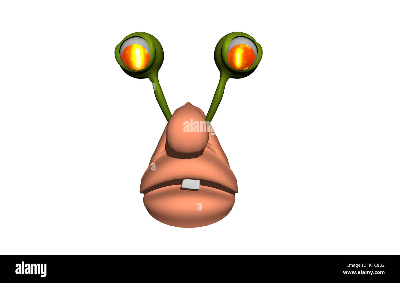 catoon monster released Stock Photo - Alamy