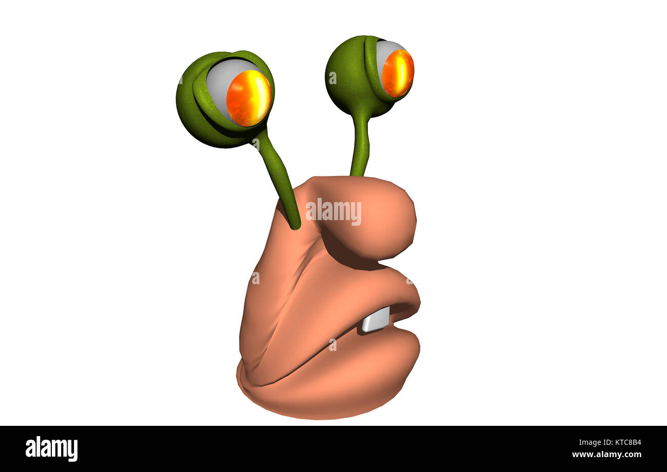catoon monster released Stock Photo - Alamy
