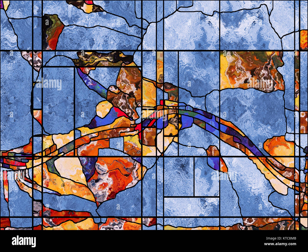 Glass broken multicolor hi-res stock photography and images - Alamy