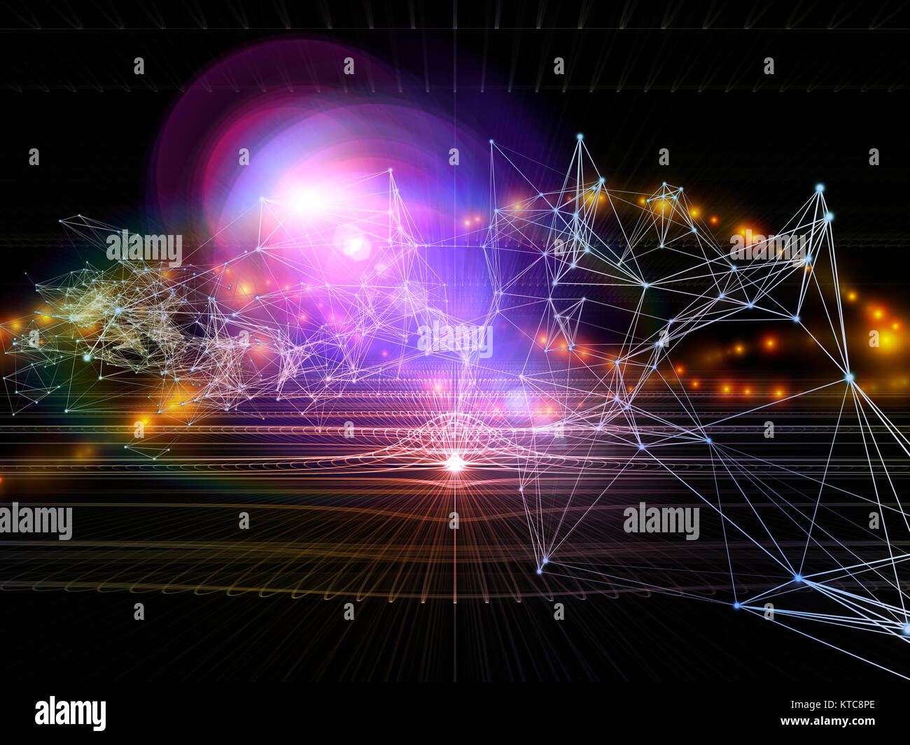 Propagation of Information Stream Stock Photo - Alamy