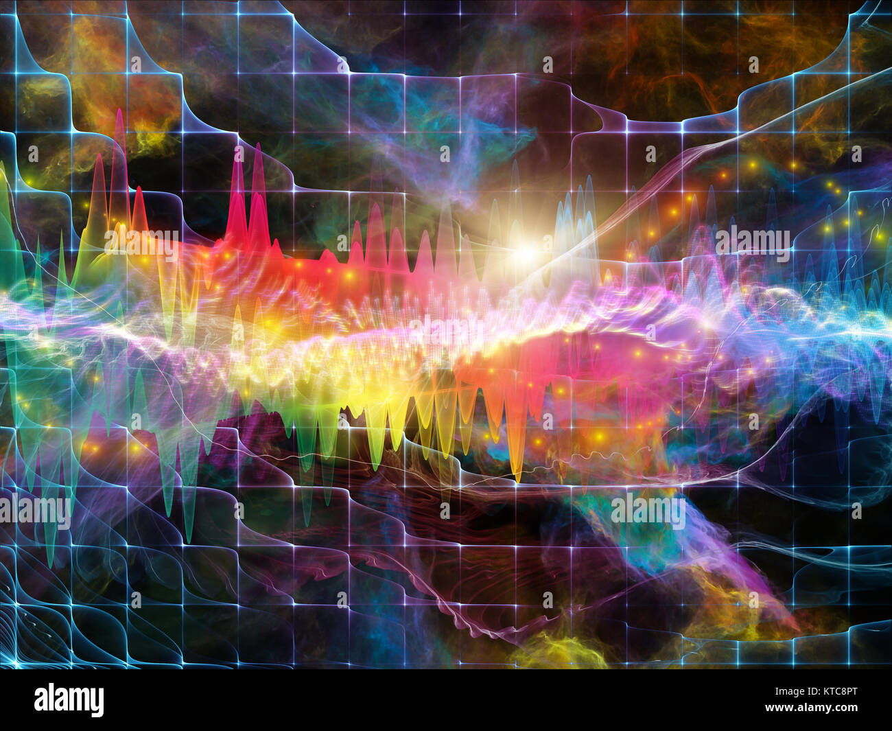 Vision of Sound Wave Stock Photo - Alamy