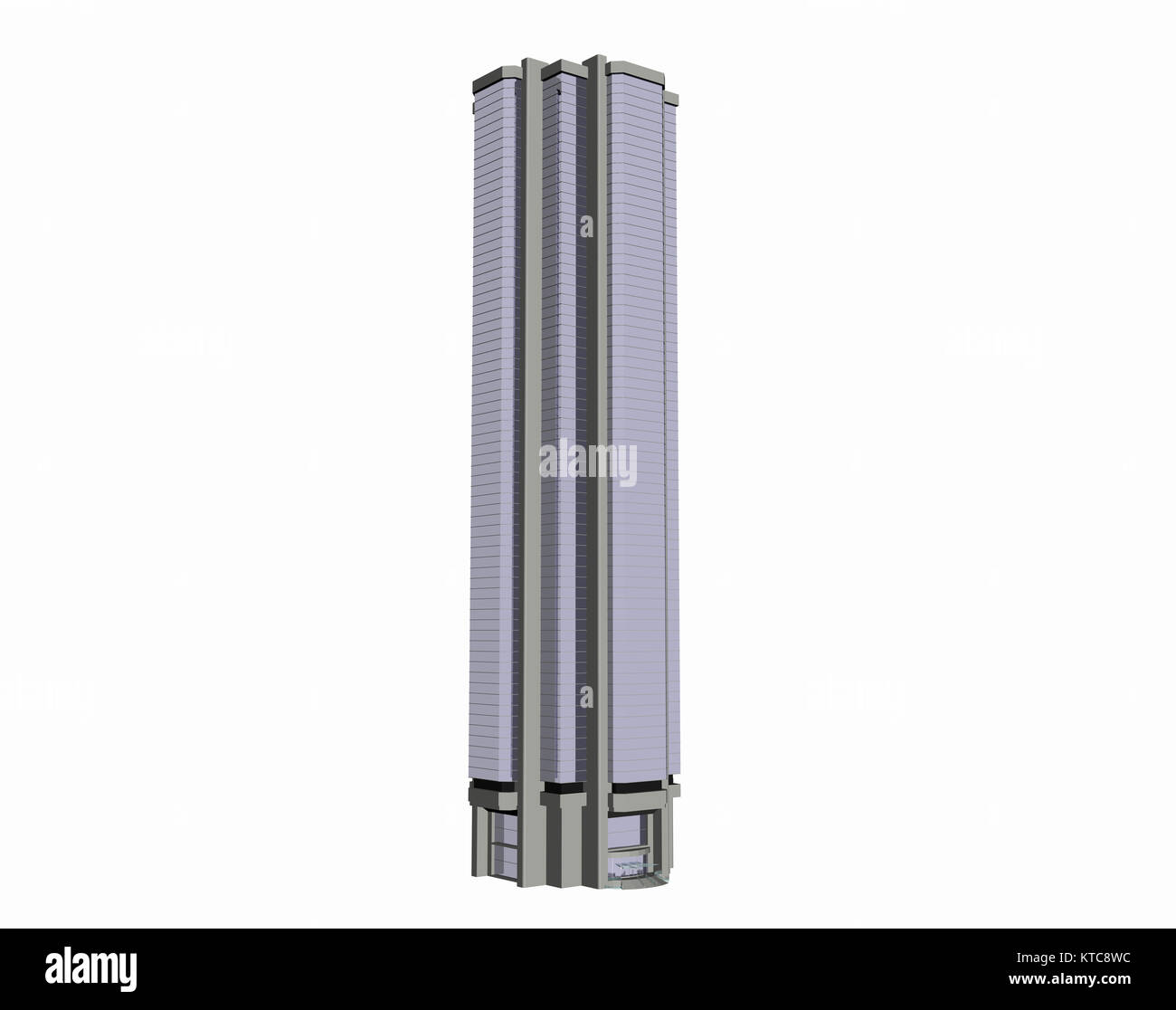 High rise skyscraper skyscrapers building buildings multi story Cut Out ...