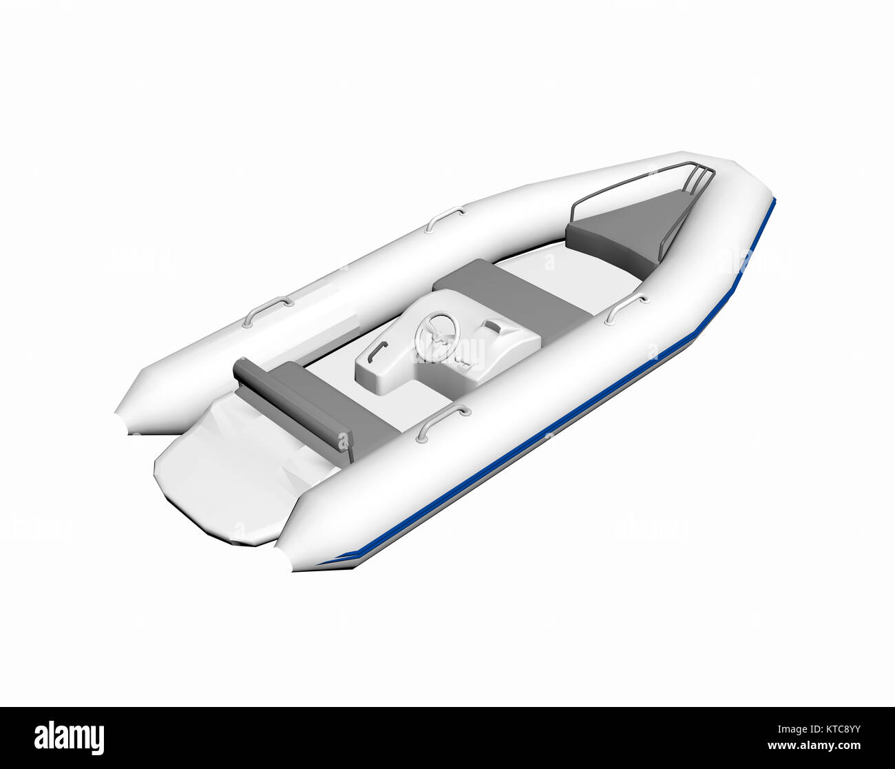 Rowing dinghy Cut Out Stock Images & Pictures - Alamy