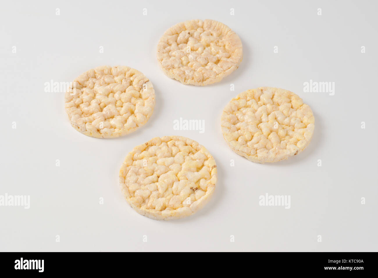 puffed rice cakes Stock Photo - Alamy