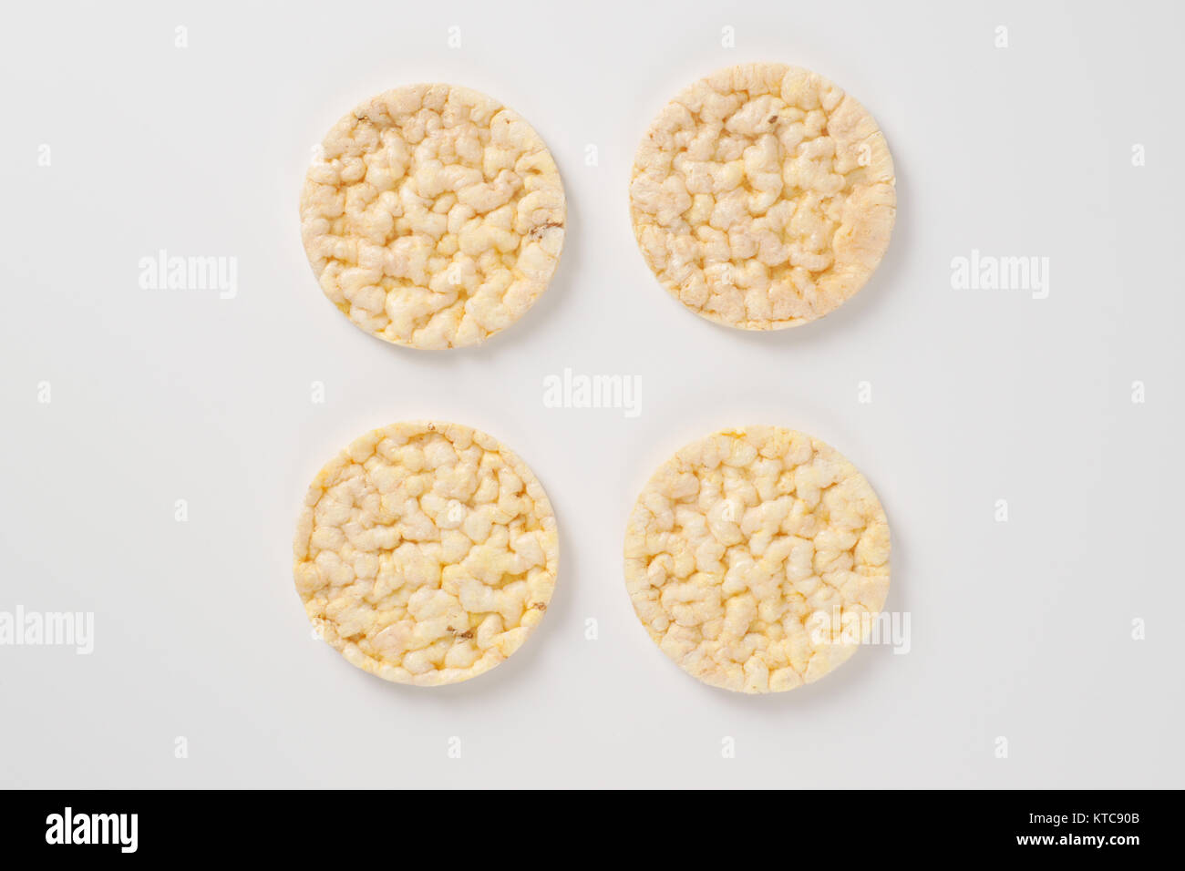 puffed rice cakes Stock Photo - Alamy