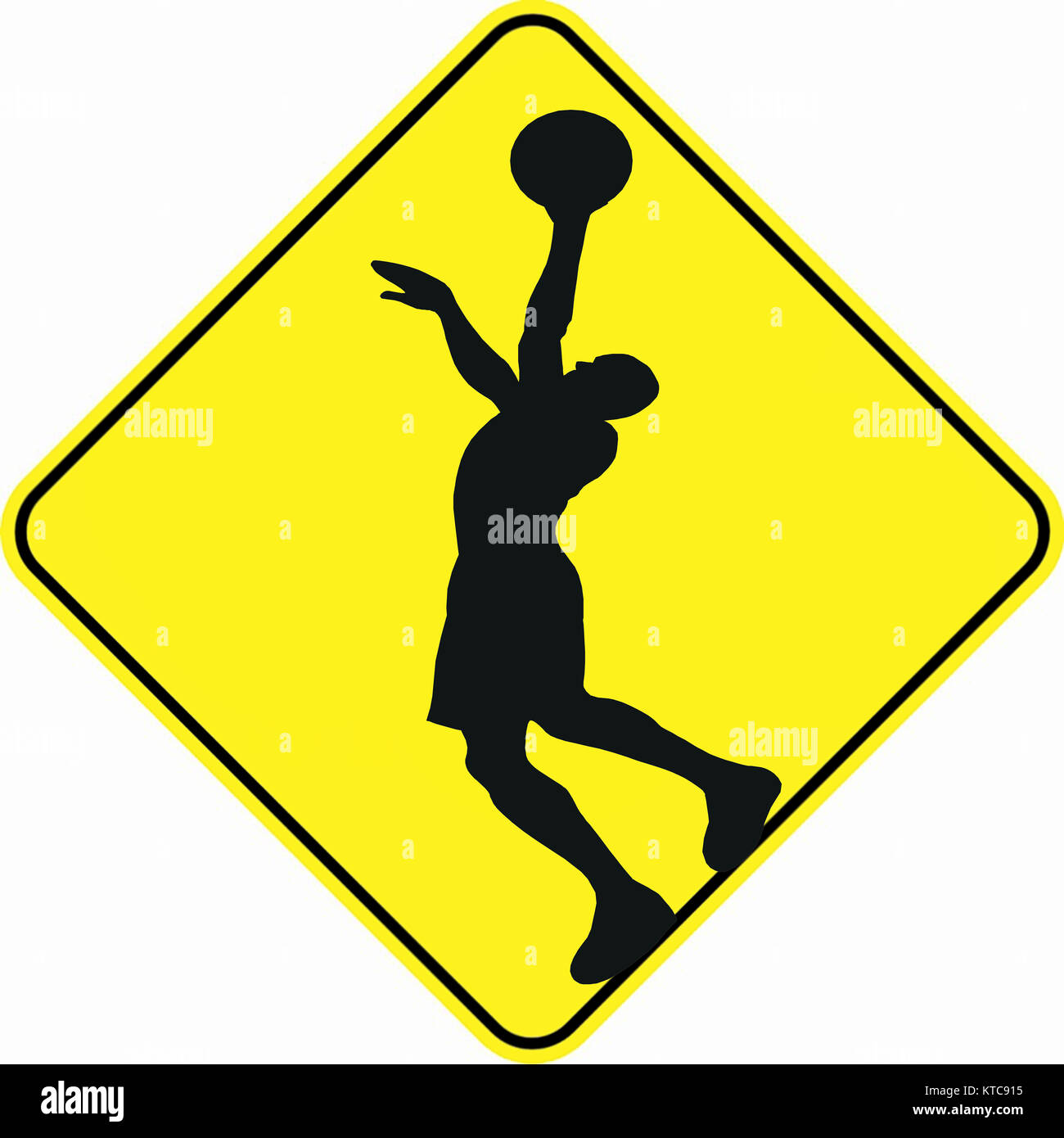 basketball sport symbol sign Stock Photo - Alamy