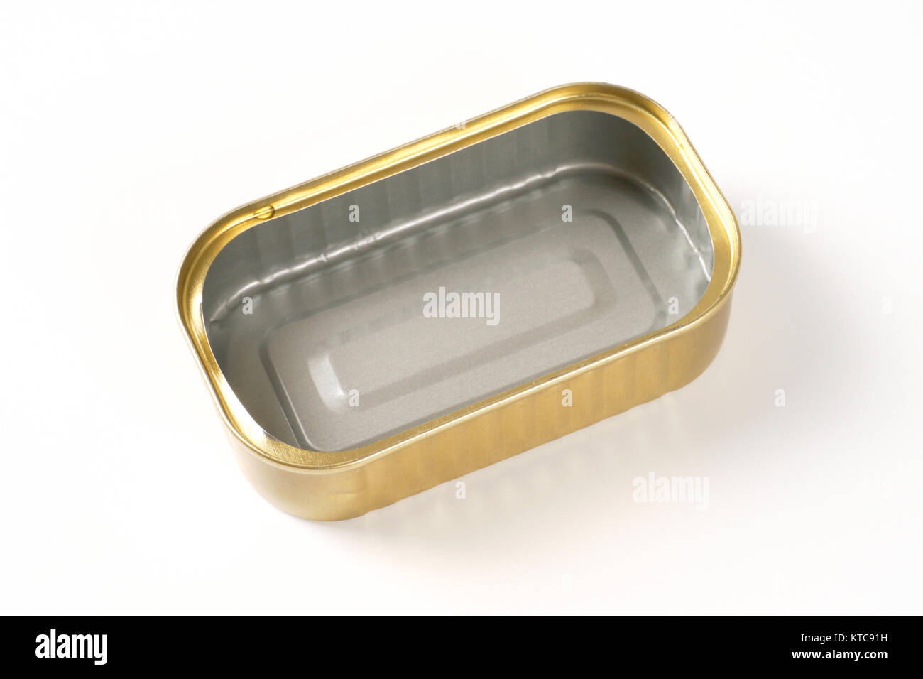 empty tin of sardines Stock Photo - Alamy