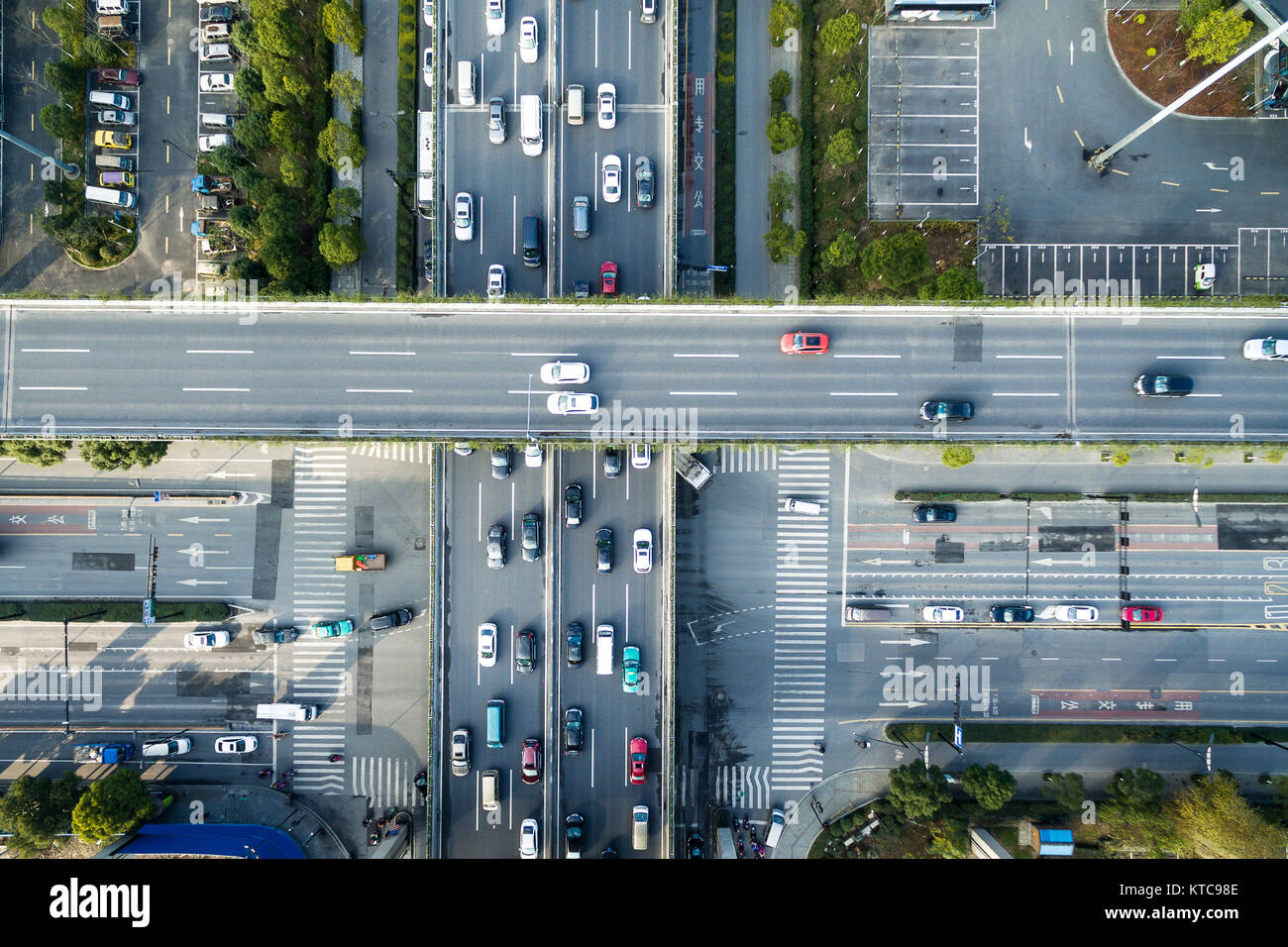 Flyover in shanghai hi-res stock photography and images - Alamy