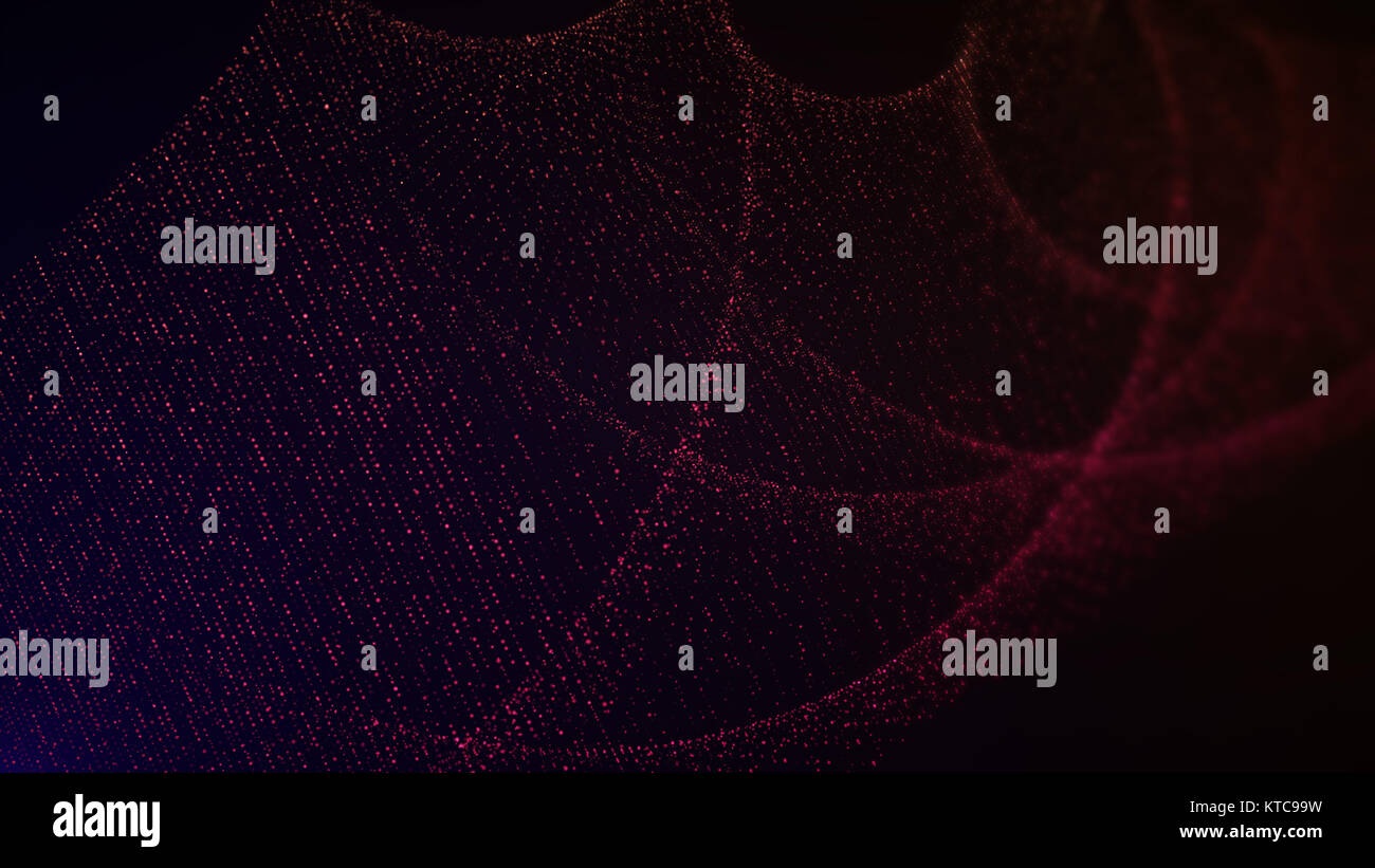 Abstract field particles computer hi-res stock photography and images ...