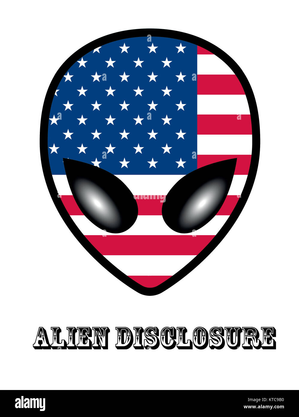 alien usa disclosure trurh Stock Photo - Alamy