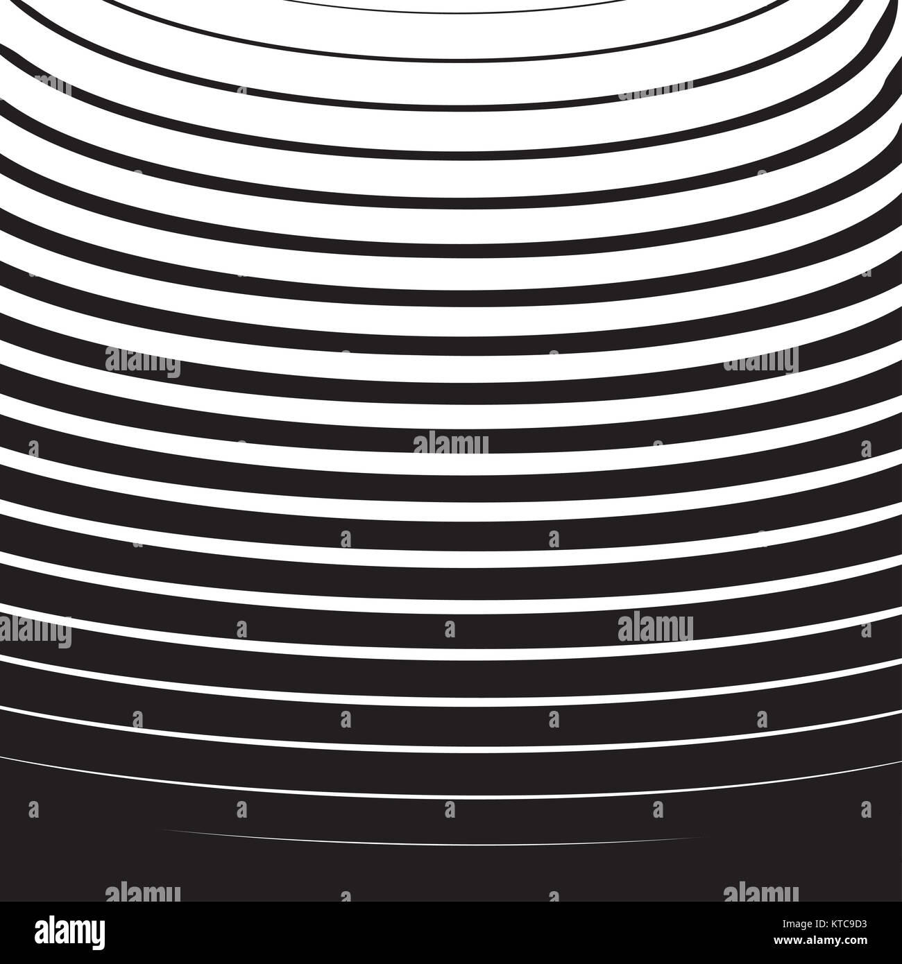 Halftone radial pattern background striped. Vector lines texture Stock ...