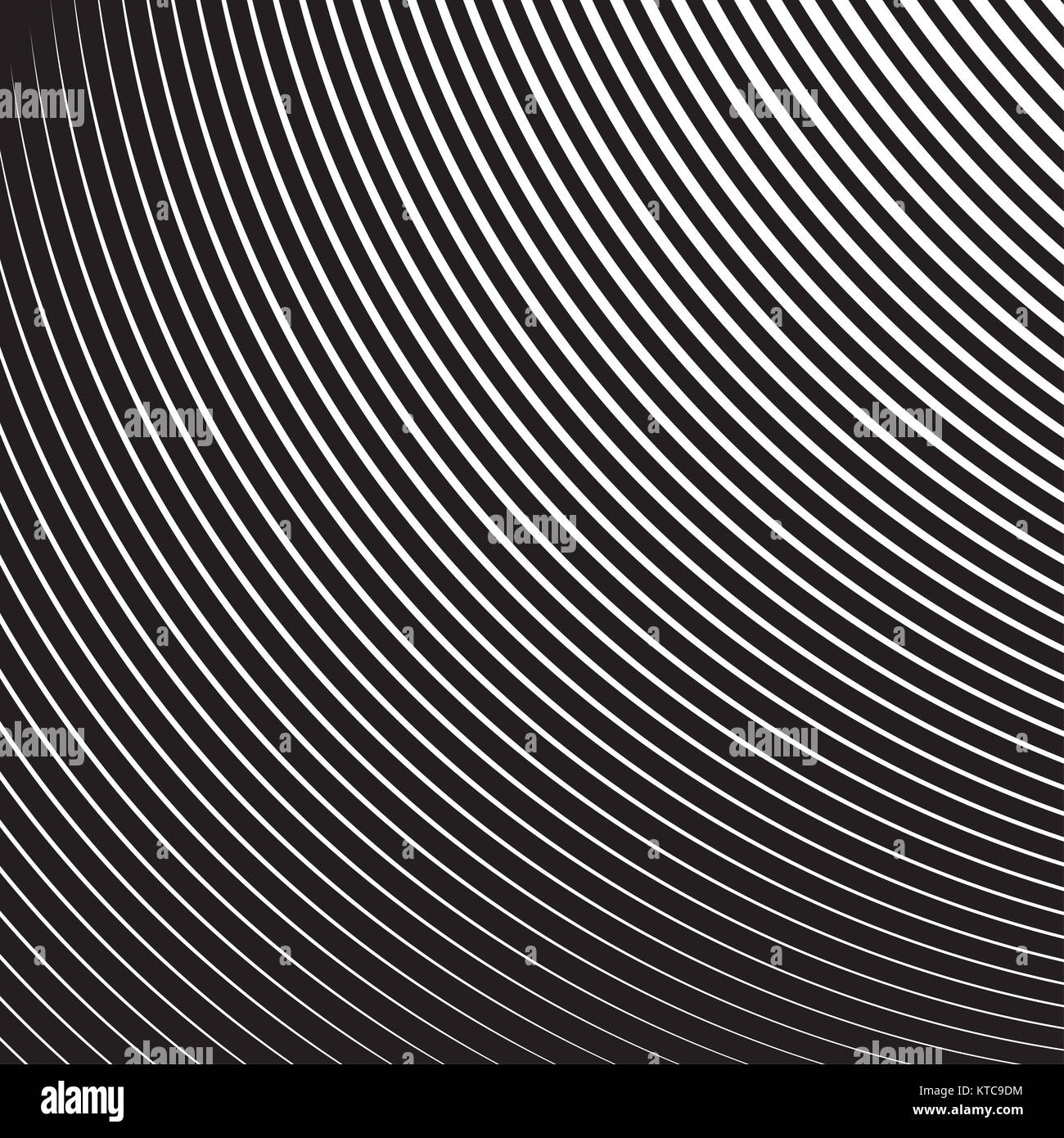 Halftone radial pattern background striped. Vector lines texture Stock ...