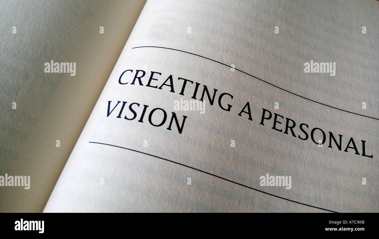 Creating a personal vision Stock Photo - Alamy