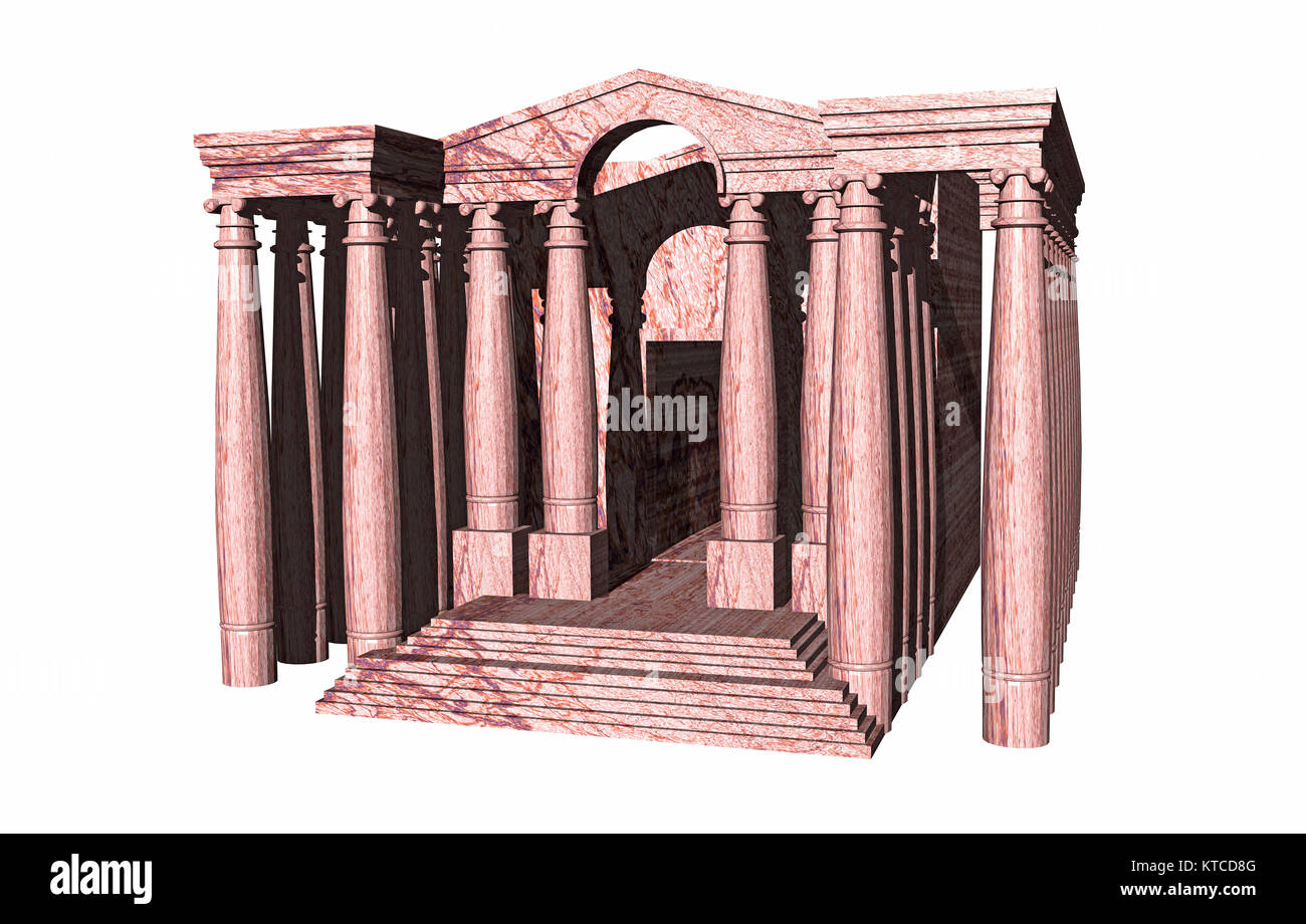 Pantheon temple Cut Out Stock Images & Pictures - Alamy