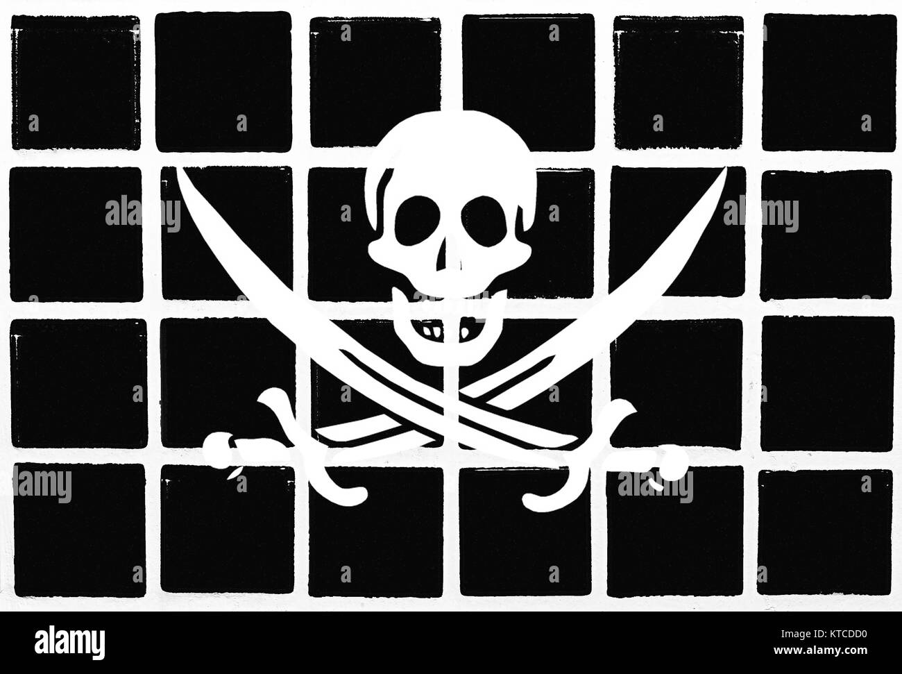 Glazed Tiles Pirate Flag Stock Photo Alamy glazed-tiles-pirate-flag-stock-photo-alamy