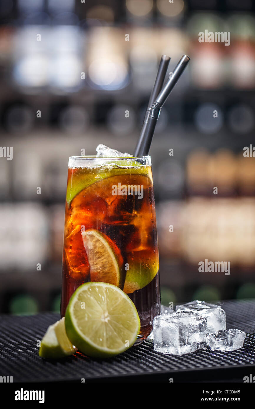 Fresh ice tea Stock Photo - Alamy