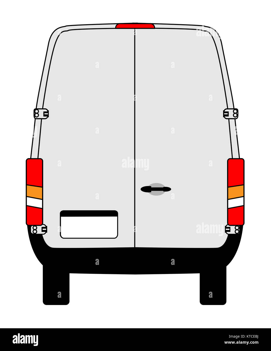 Lorry back Cut Out Stock Images & Pictures - Alamy