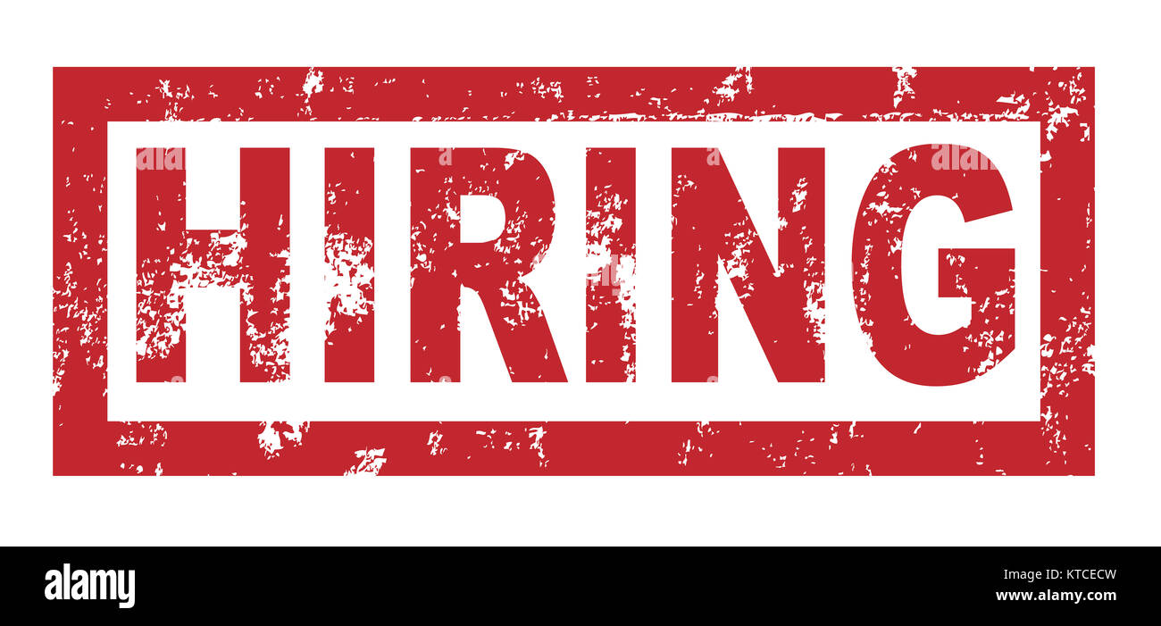 Job vacancy red stamp hi-res stock photography and images - Alamy