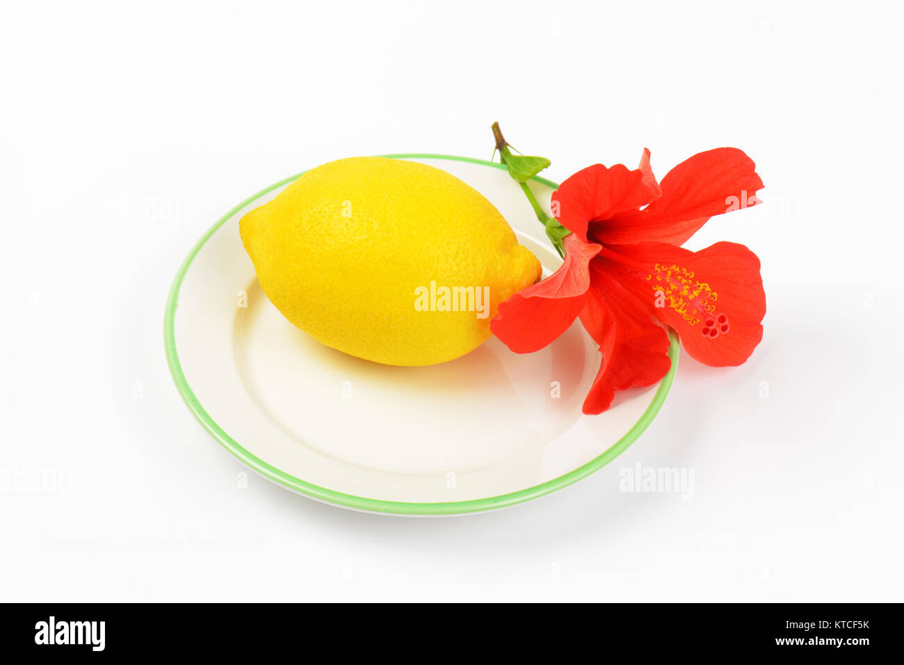 Lemon Flower Garnish
