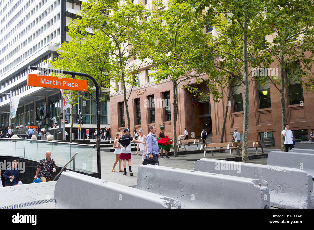 Martin place station sign hi-res stock photography and images - Alamy