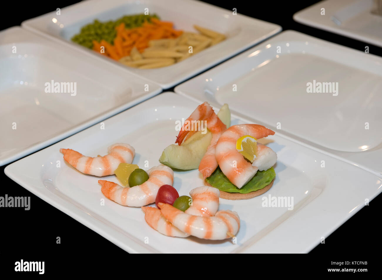 Luxury food in luxury restaurant Stock Photo - Alamy