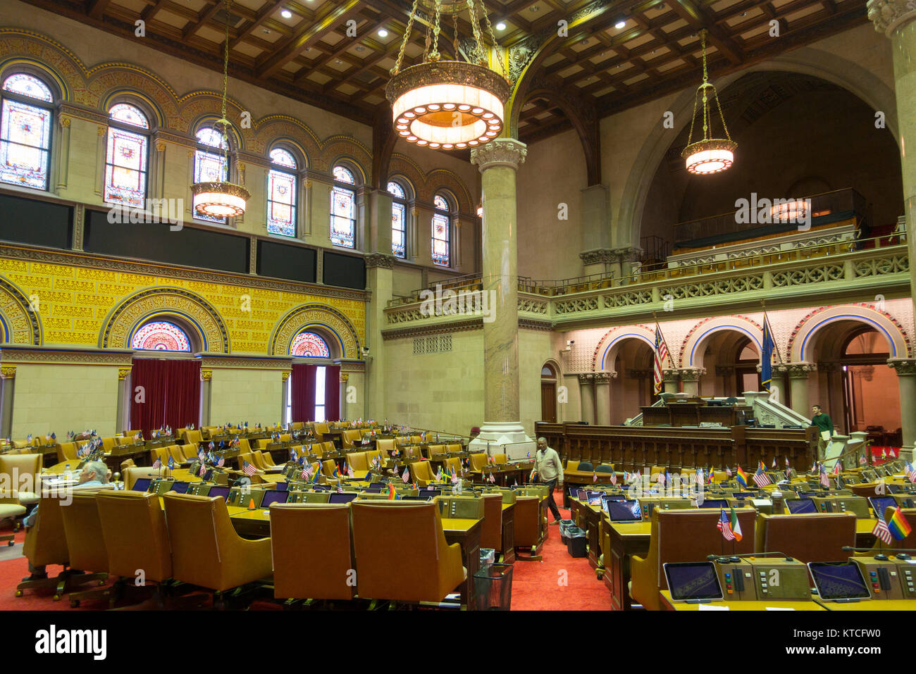 Albany New York state capital building Stock Photo - Alamy