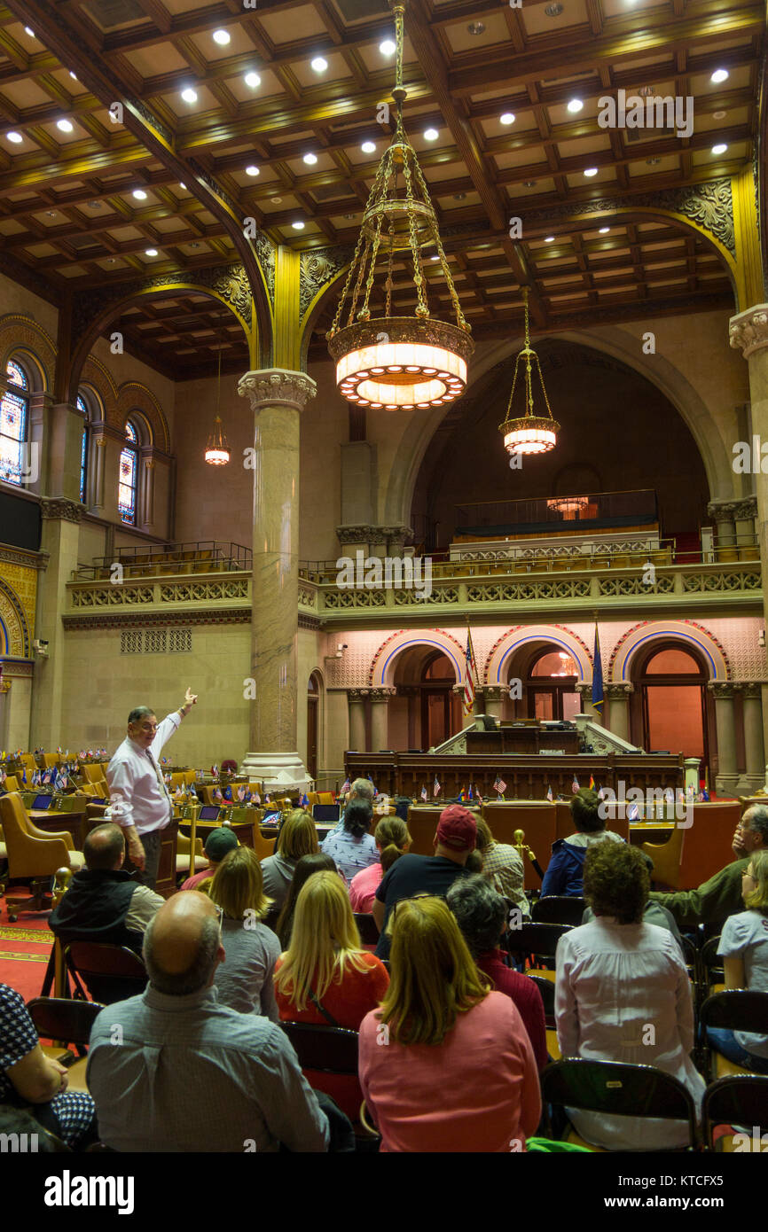 Albany New York state capital building Stock Photo - Alamy