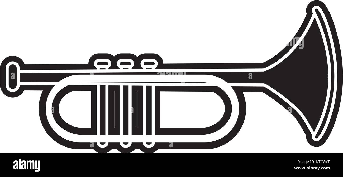 Isolated trumpet design Stock Vector Image & Art - Alamy
