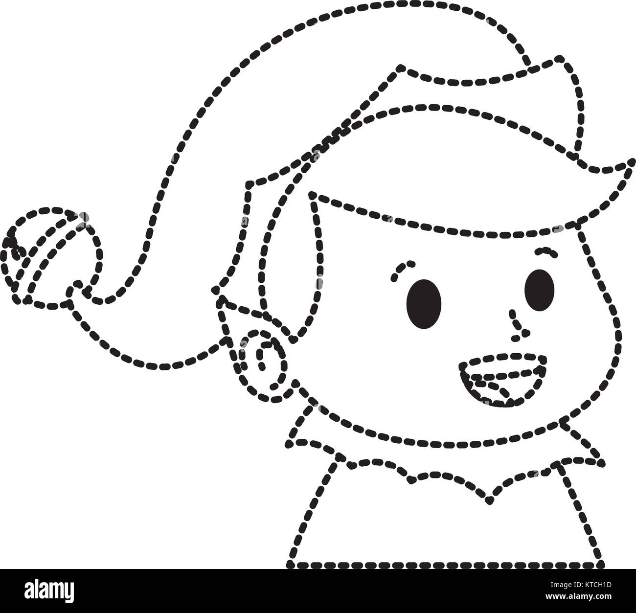 Cute elf face christmas cartoon Stock Vector Image & Art - Alamy