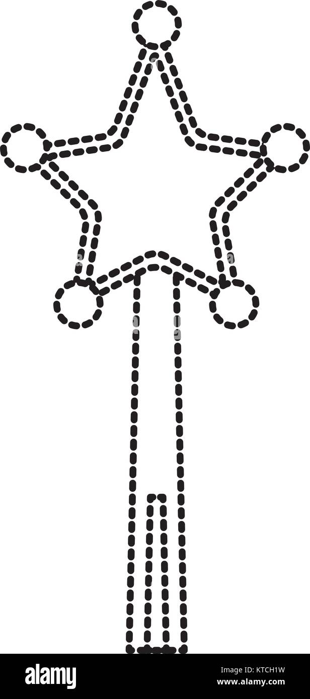 Star magic wand Stock Vector Image & Art - Alamy