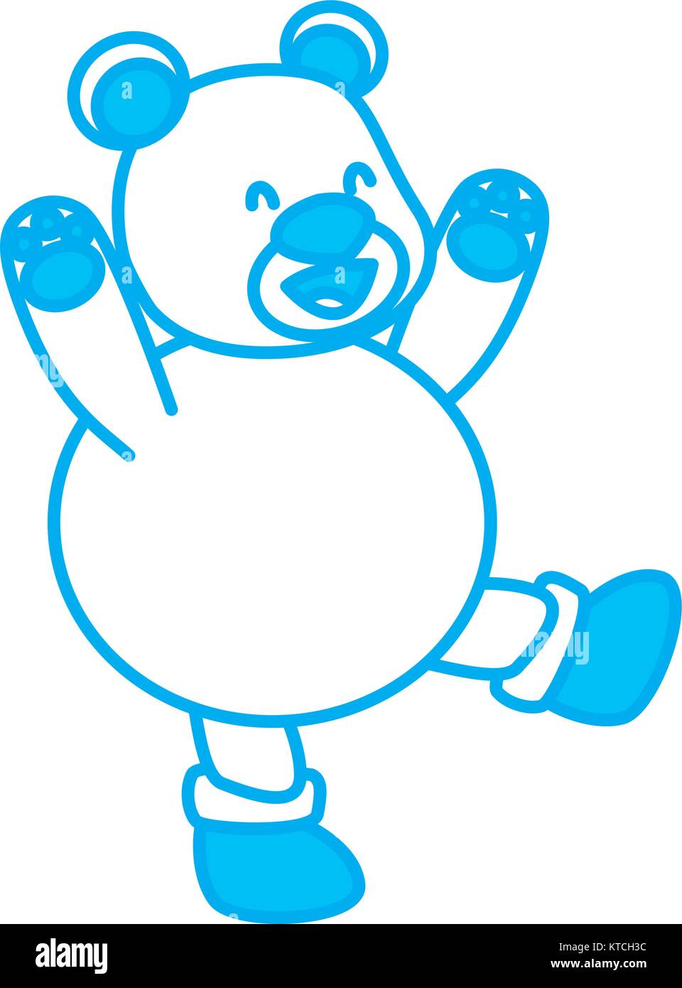 Bear christmas cartoon Stock Vector Image & Art - Alamy