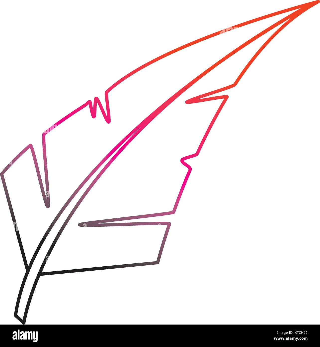 Isolated feather design Stock Vector Image & Art - Alamy