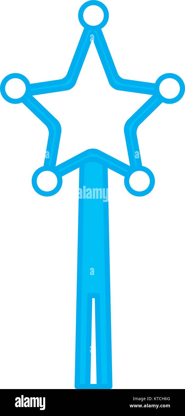 Star magic wand Stock Vector Image & Art - Alamy