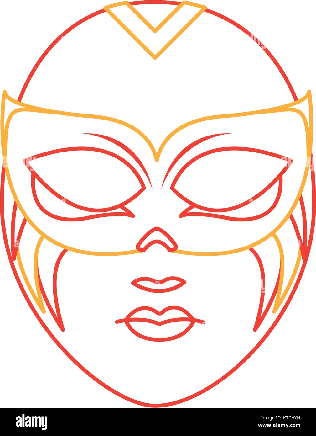 Isolated mask design Stock Vector Image & Art - Alamy