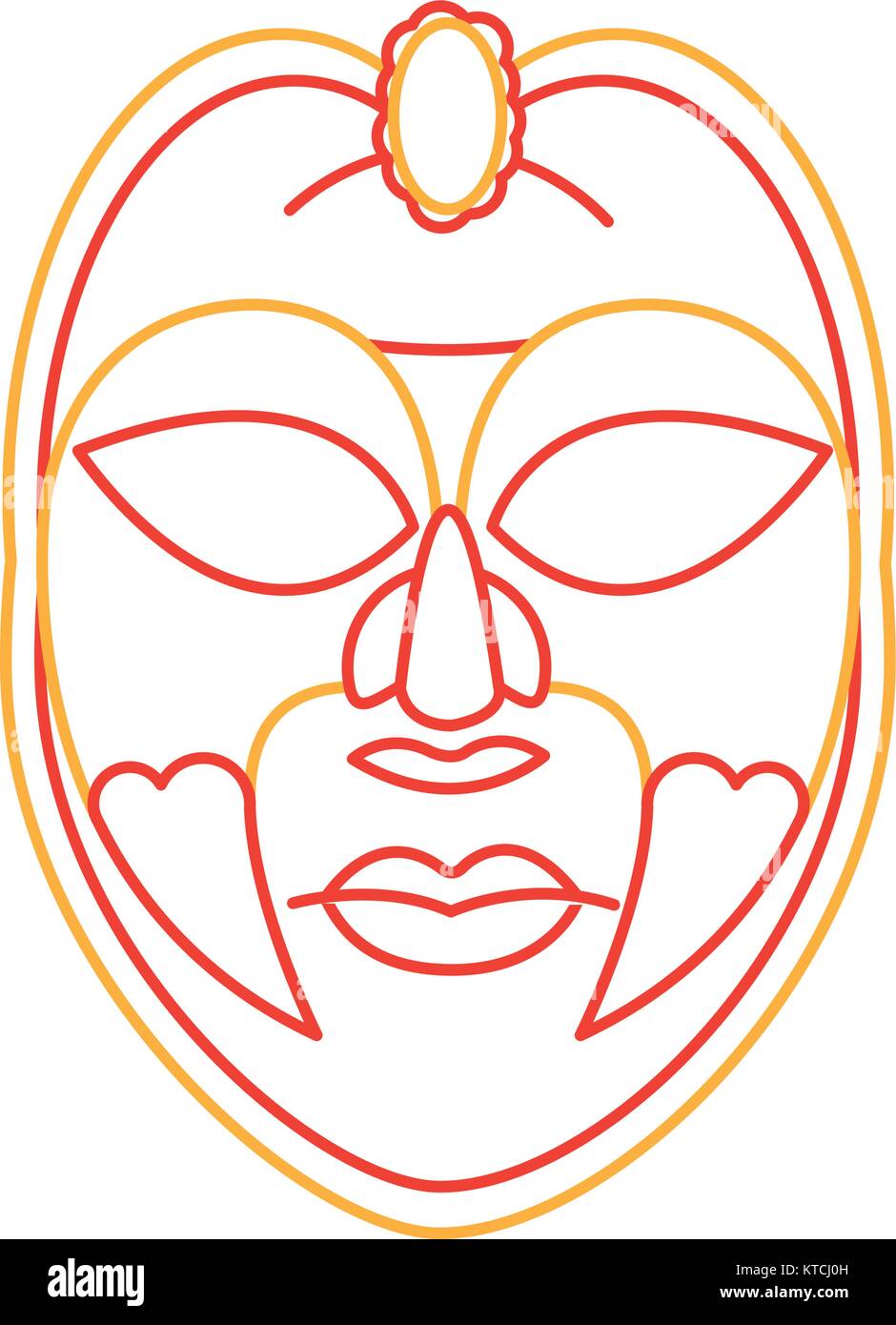 Isolated mask design Stock Vector Image & Art - Alamy