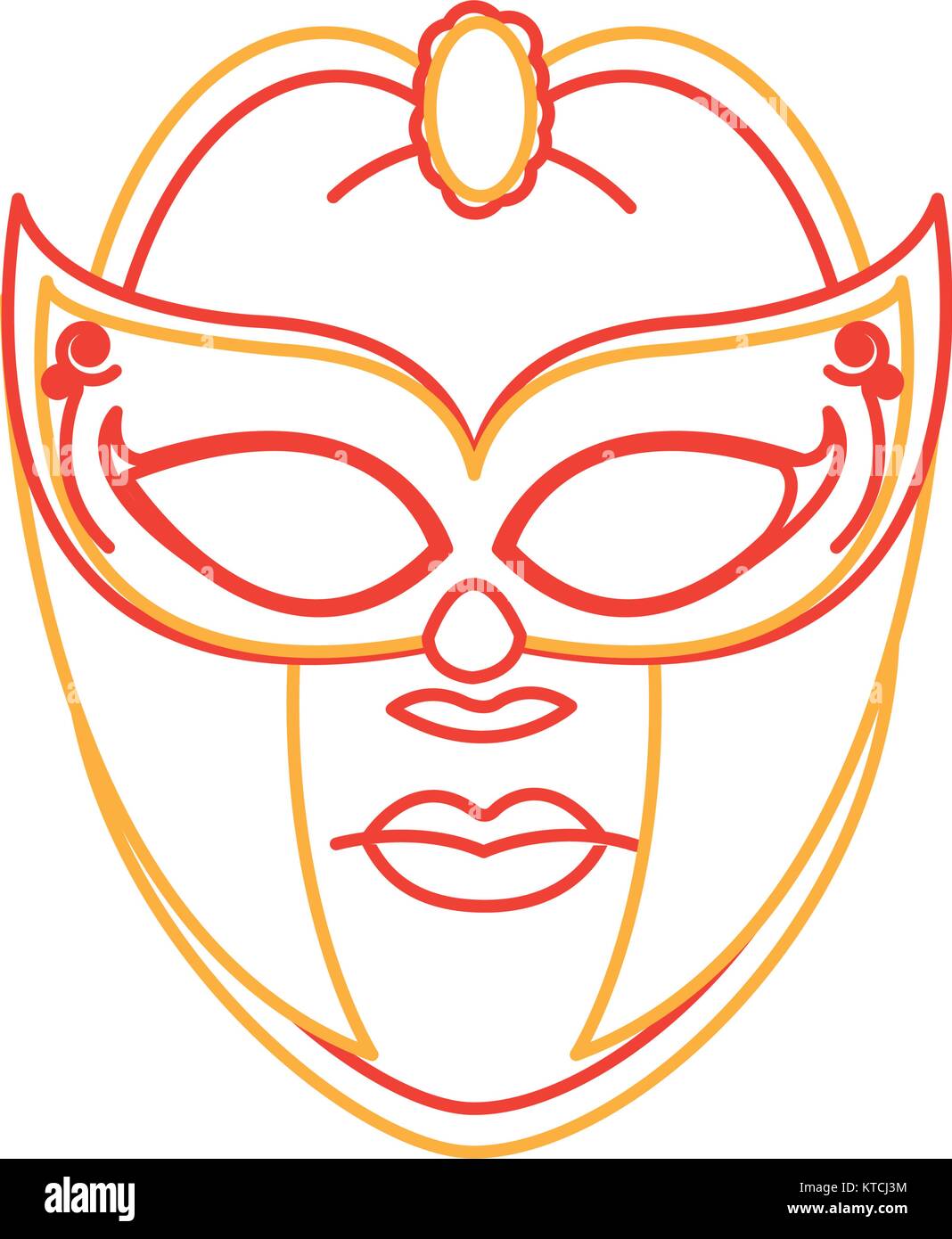 Isolated mask design Stock Vector Image & Art - Alamy