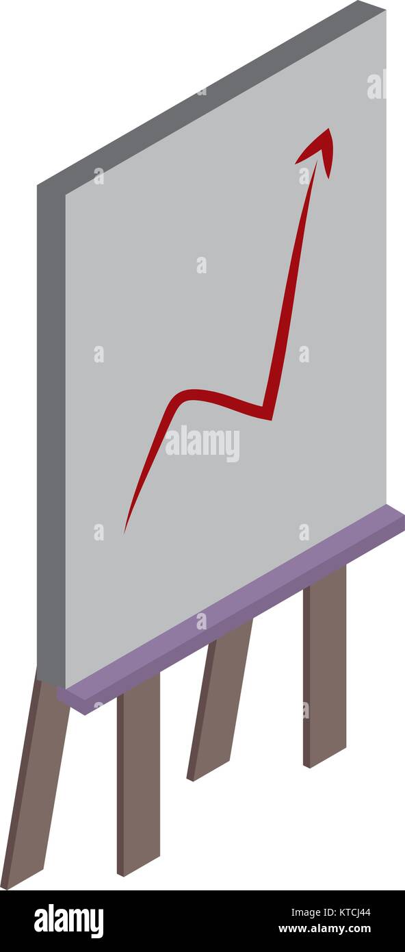Statistics growing on whiteboard Stock Vector Image & Art - Alamy