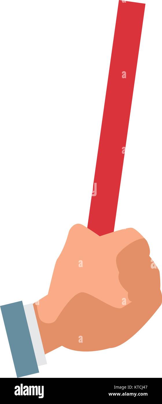 Hand with stick teaching Stock Vector Image & Art - Alamy