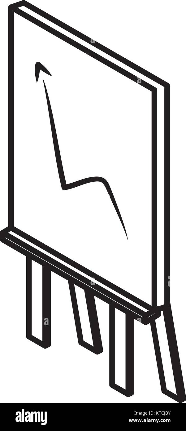 3d statistics concept isolated white Stock Vector Images - Alamy