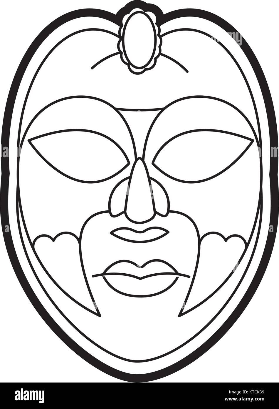 Isolated mask design Stock Vector Image & Art - Alamy