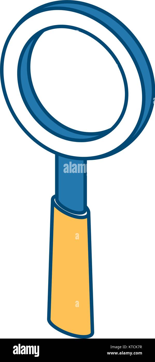 Magnifying glass symbol Stock Vector Image & Art - Alamy