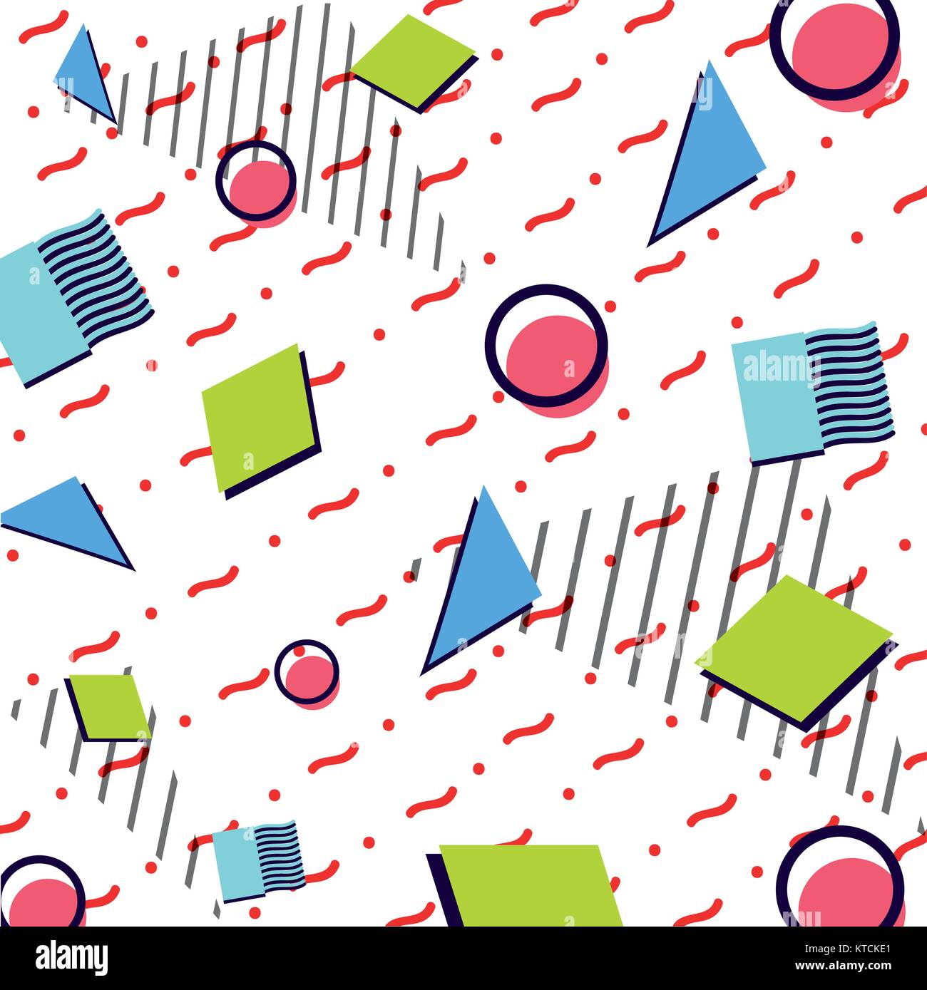 Memphis style background Stock Vector Image & Art - Alamy