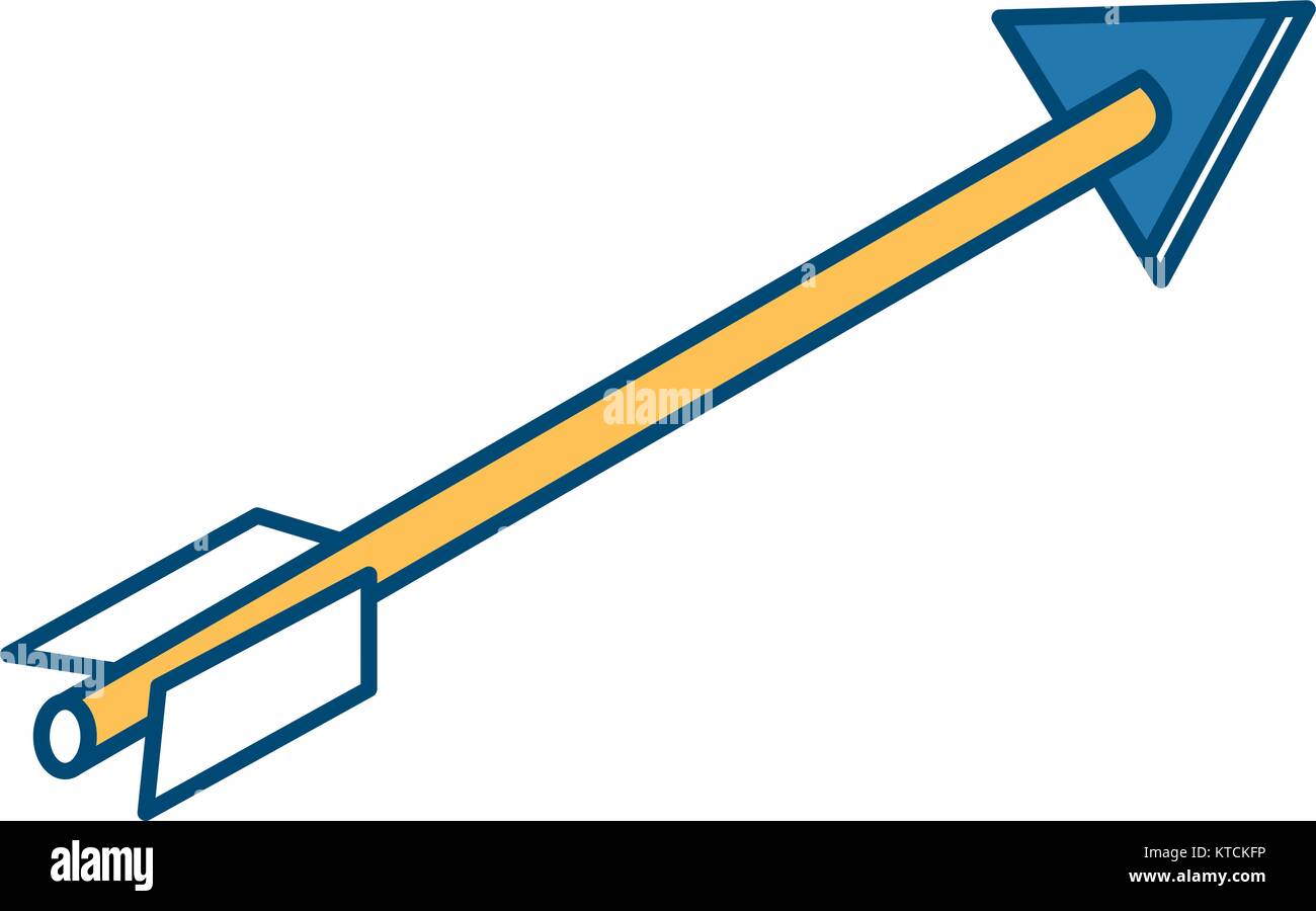 Bow arrow isolated Stock Vector Image & Art - Alamy