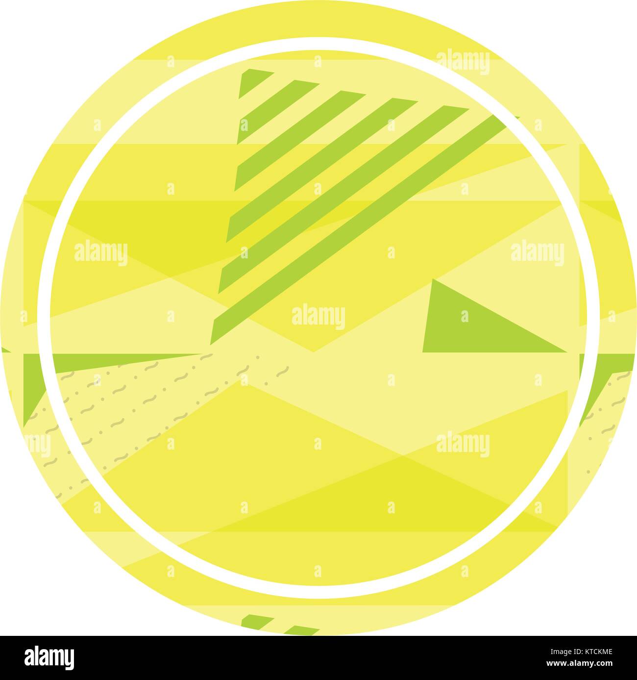 Memphis style seal stamp Stock Vector Image & Art - Alamy